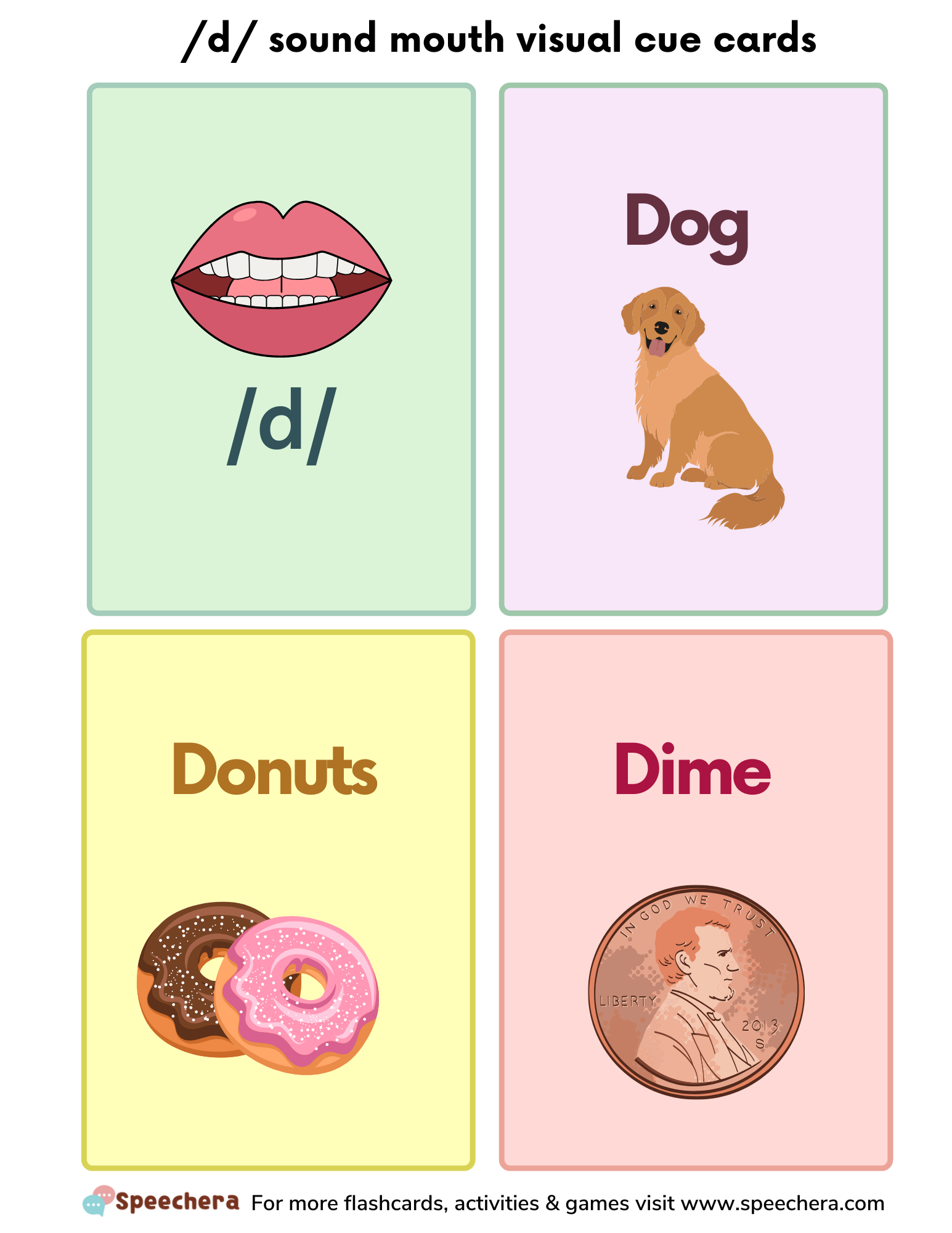 How To Teach D Sound Articulation Activities And Word Lists For How To Teach D Sound Articulation Activities And Word Lists For