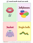 How to Teach J Sound: Articulation Activities, and Word Lists for ...