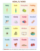 Free D Sound Medial Words Flashcards Worksheet PDF | Speech Era