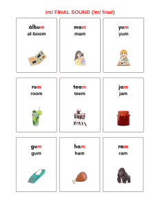 Spanish M Sound Speech Therapy Worksheet and Flashcards | Speech Era